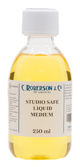 Roberson Studio Safe Clear Medium 500ml | C. Roberson & Co